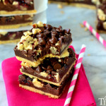 Chocolate Raspberry Crumb Bars - Mom On Timeout
