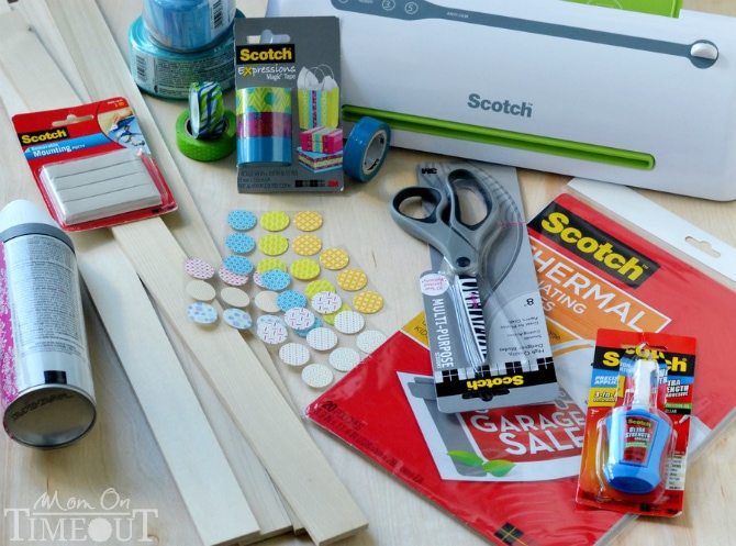 DIY Art Display Station #MakeAmazing - Mom On Timeout