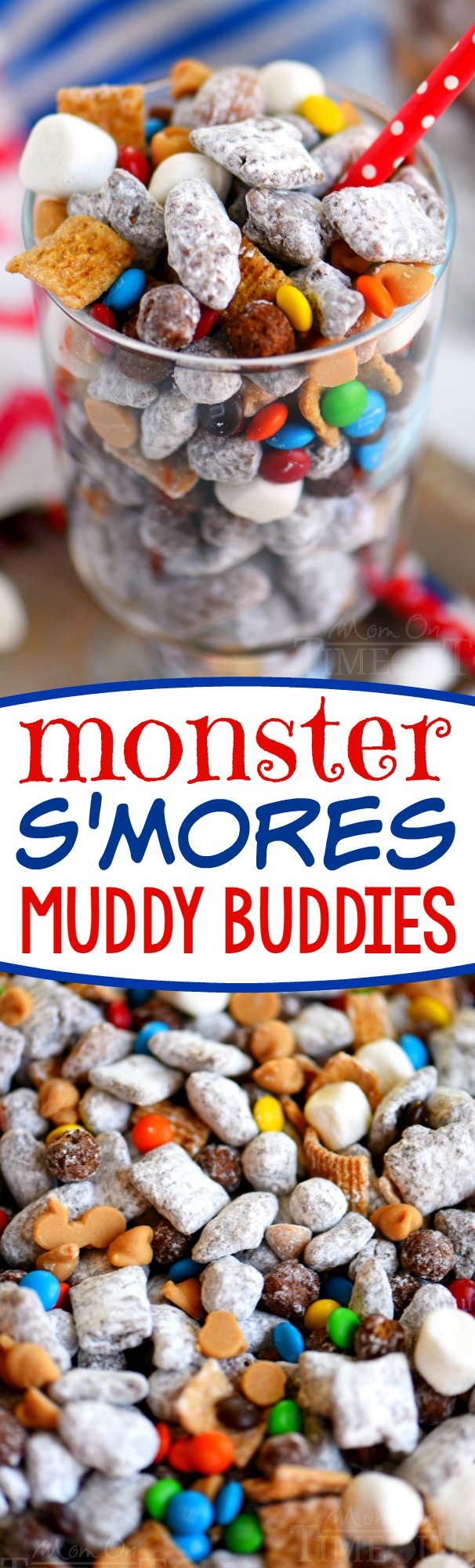 Monster S'mores Muddy Buddies - Mom On Timeout