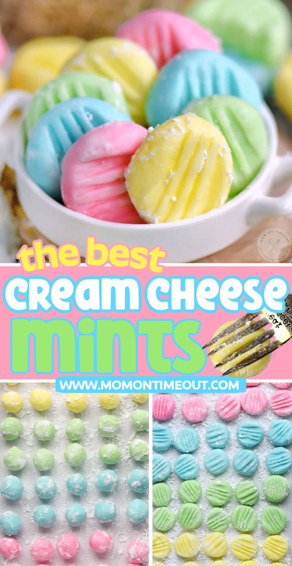 The BEST Cream Cheese Mints - Mom On Timeout