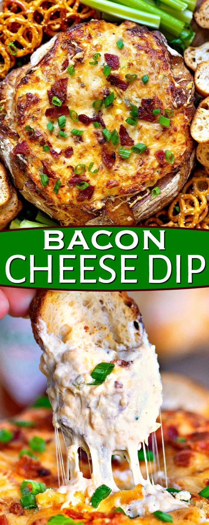 Baked Bacon Cheese Dip - Mom On Timeout Baked Bacon Cheese Dip - Mom On Timeout