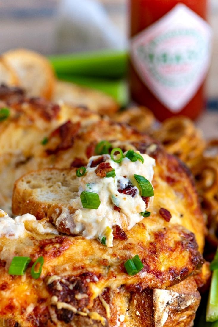 Baked Bacon Cheese Dip - Mom On Timeout Baked Bacon Cheese Dip - Mom On Timeout
