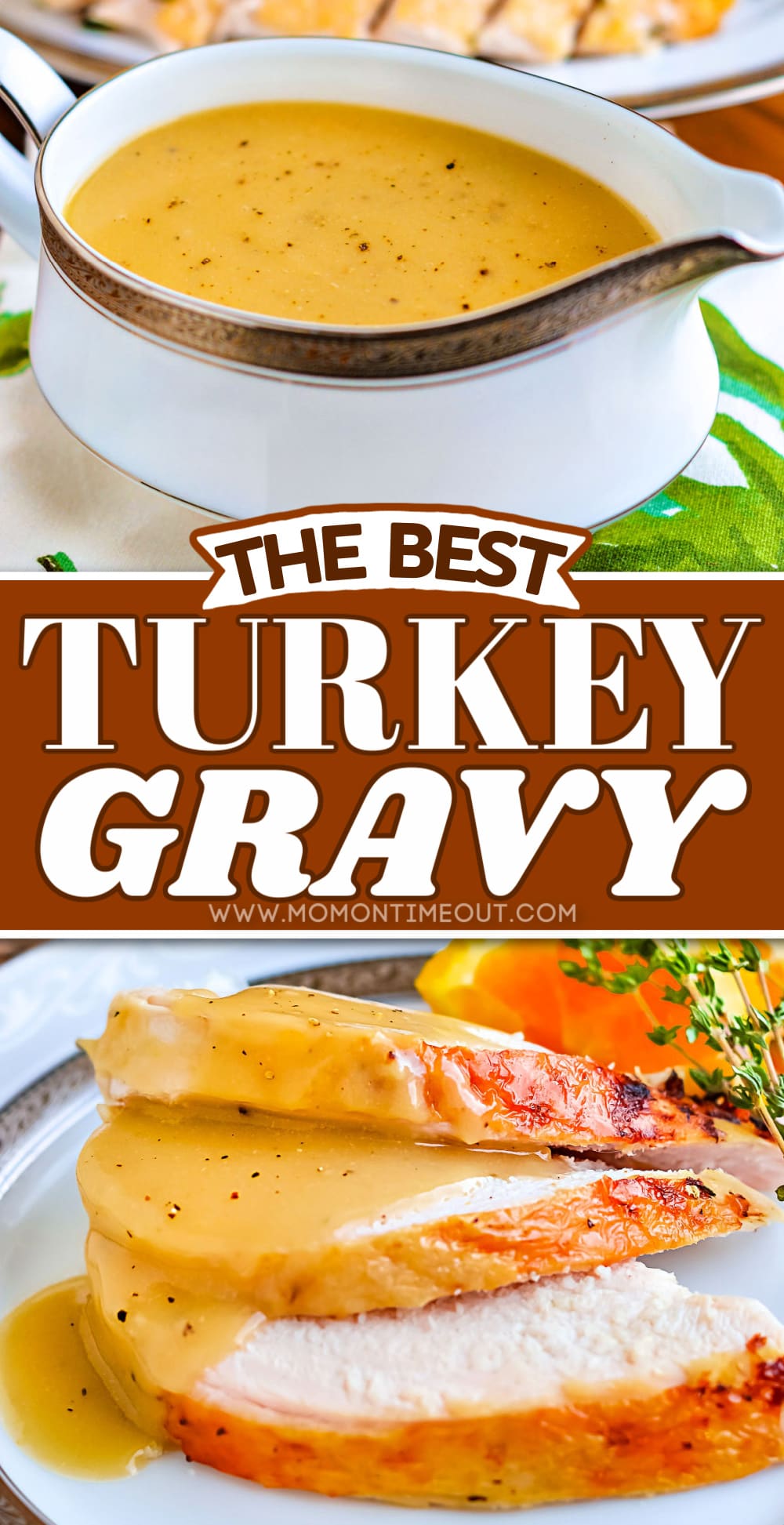 The Best Turkey Gravy Recipe (with video) | Mom On Timeout