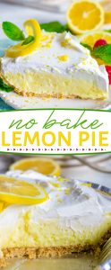 No Bake Lemon Pie - Mom On Timeout