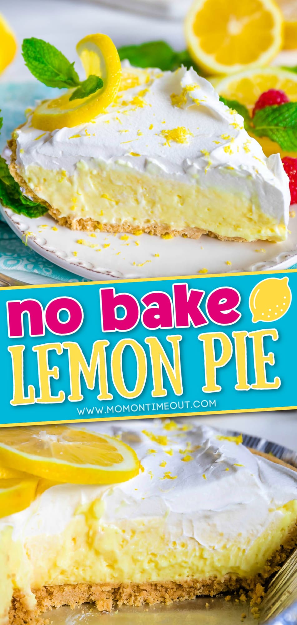 No Bake Lemon Pie - Mom On Timeout