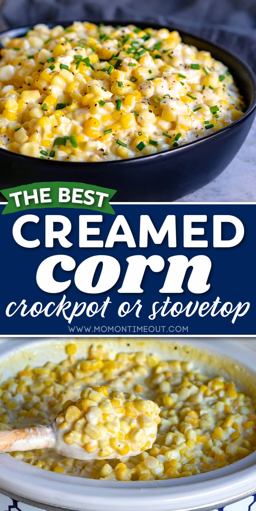 Easy Creamed Corn (Two Ways!) | Mom On Timeout