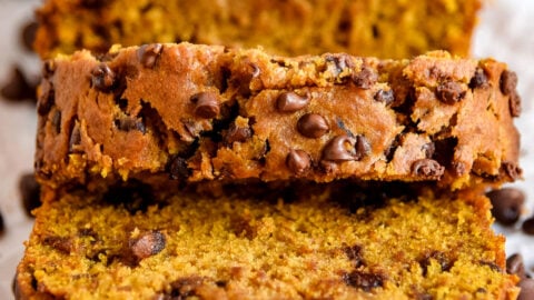 Pumpkin chocolate chip bread store
