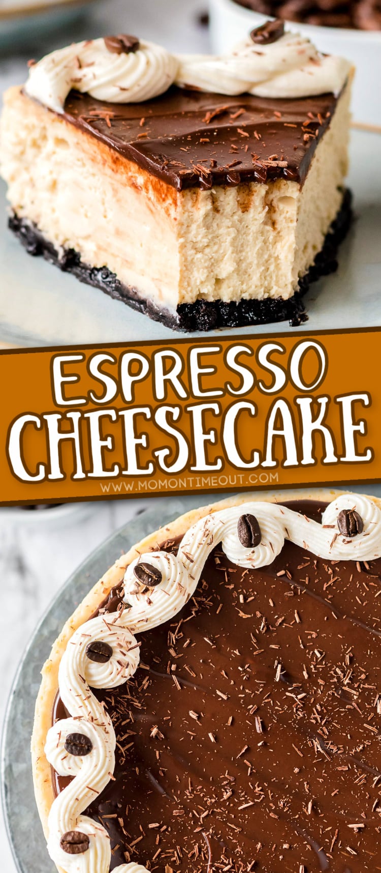 Espresso Cheesecake - Mom On Timeout