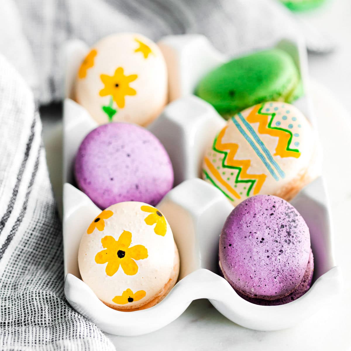 Easter Macarons - Pretty and Delicious! | Mom On Timeout