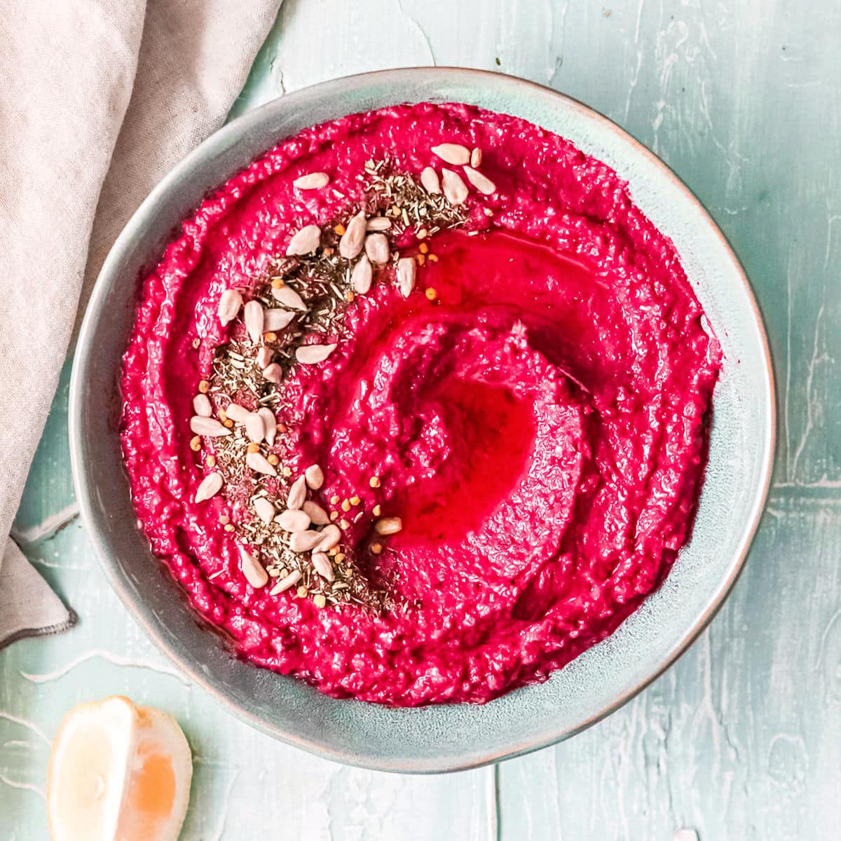Beet Hummus - Dip, Spread or Snack! | Mom On Timeout
