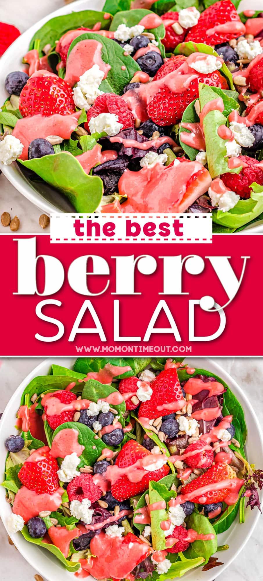 Easy Berry Salad - Perfect for Spring and Summer! | Mom On Timeout