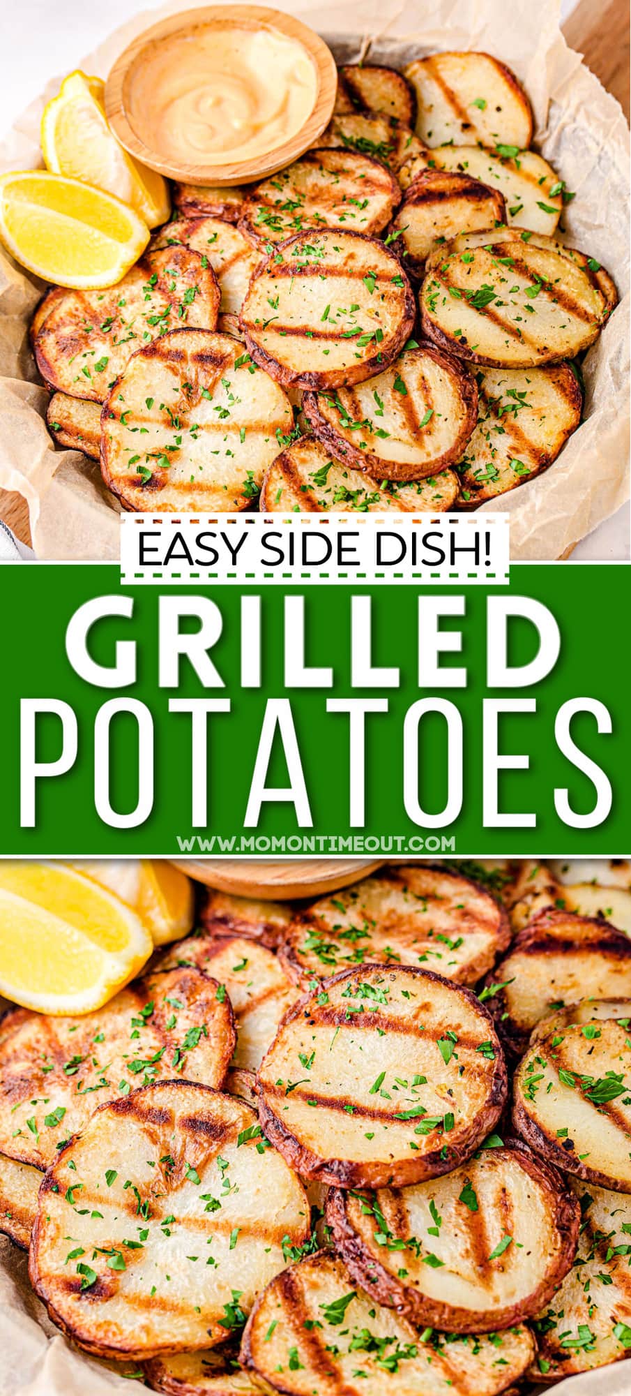 Grilled Potatoes - Easy and Delicious ! | Mom On Timeout