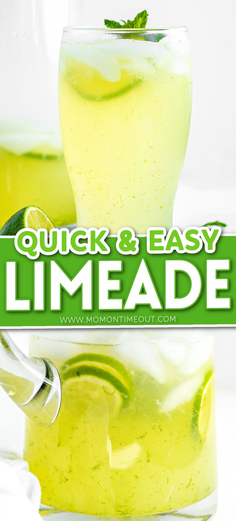 Easy Homemade Limeade (Just 2 Ingredients!) - Just 2 Ingredients! | Mom ...