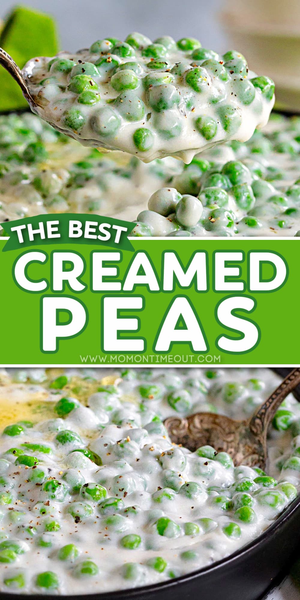 The BEST Creamed Peas | Mom On Timeout