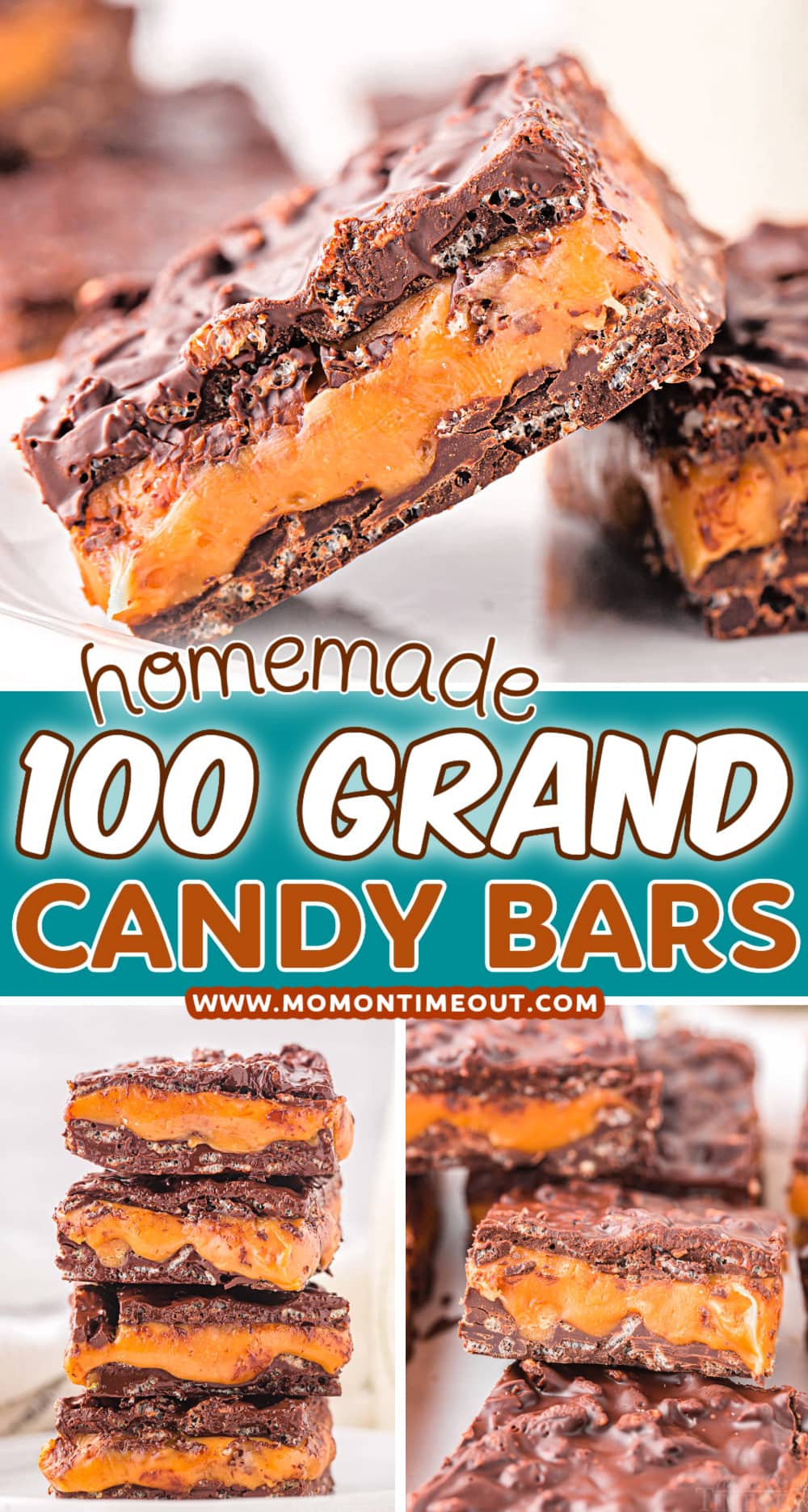 Homemade 100 Grand Candy Bars Recipe - Mom On Timeout