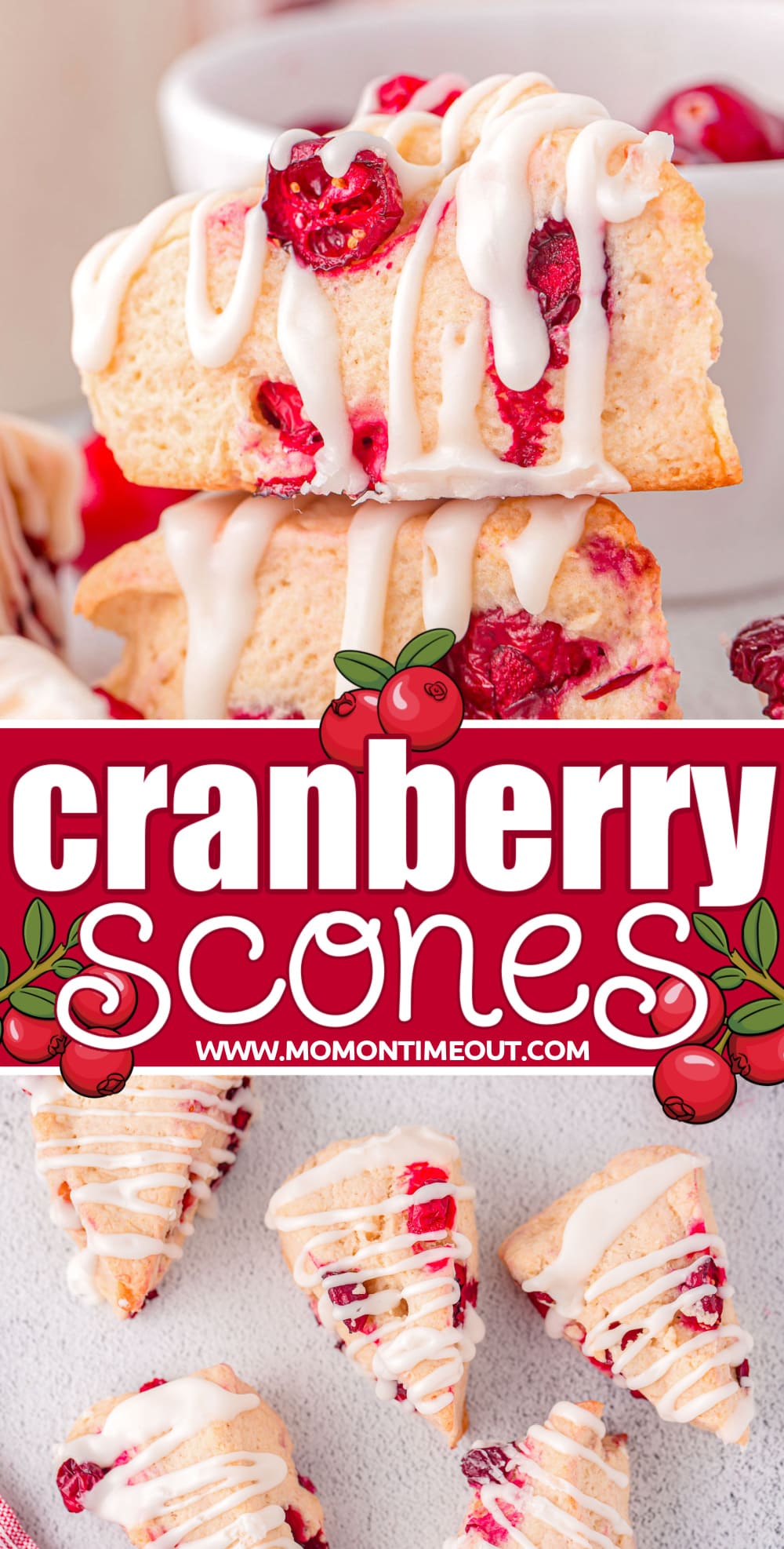 The Best Cranberry Scones - Mom On Timeout