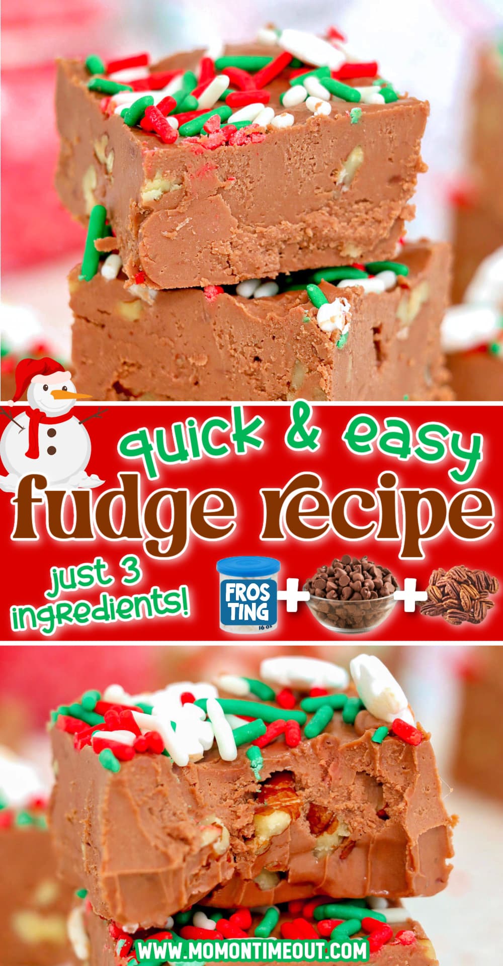Easy Chocolate Fudge Recipe - Mom On Timeout