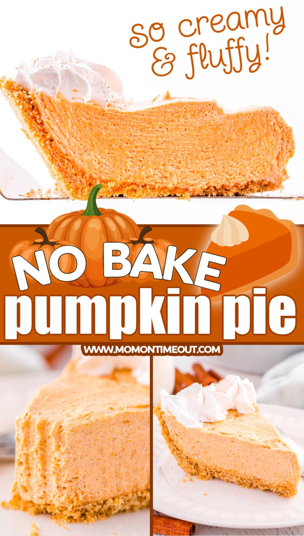 No Bake Pumpkin Pie - Mom On Timeout