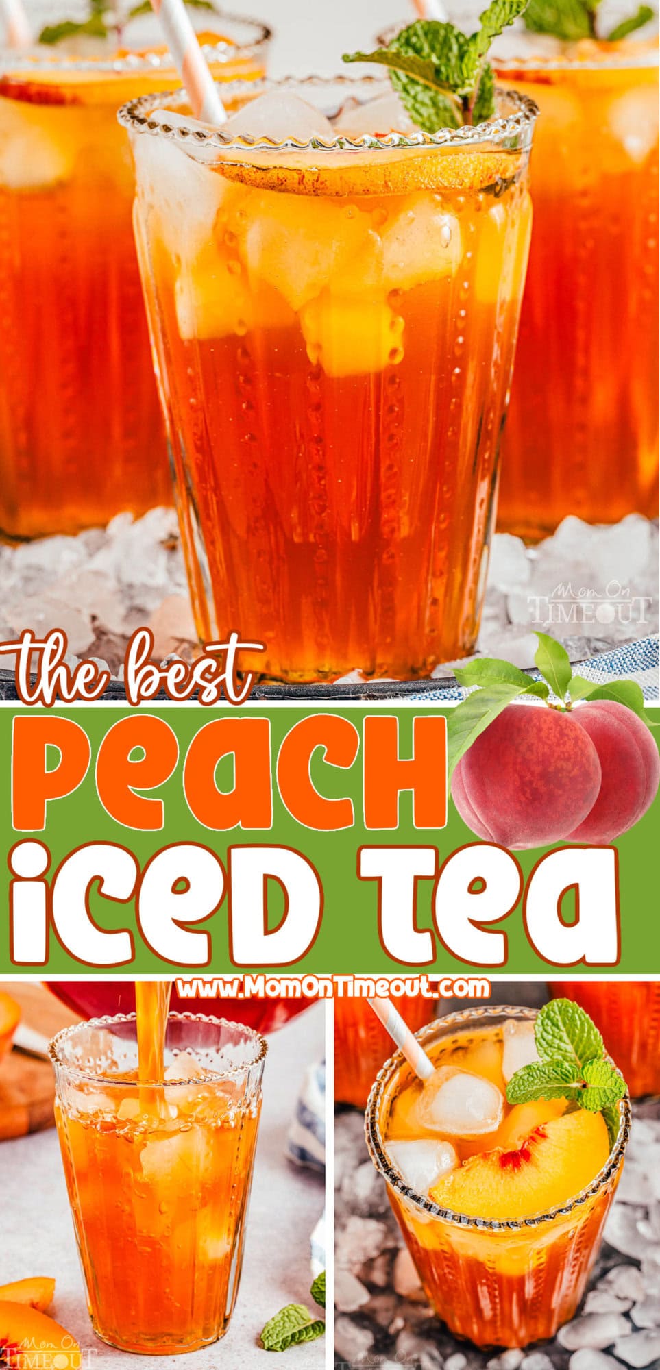 Practically Perfect Peach Iced Tea