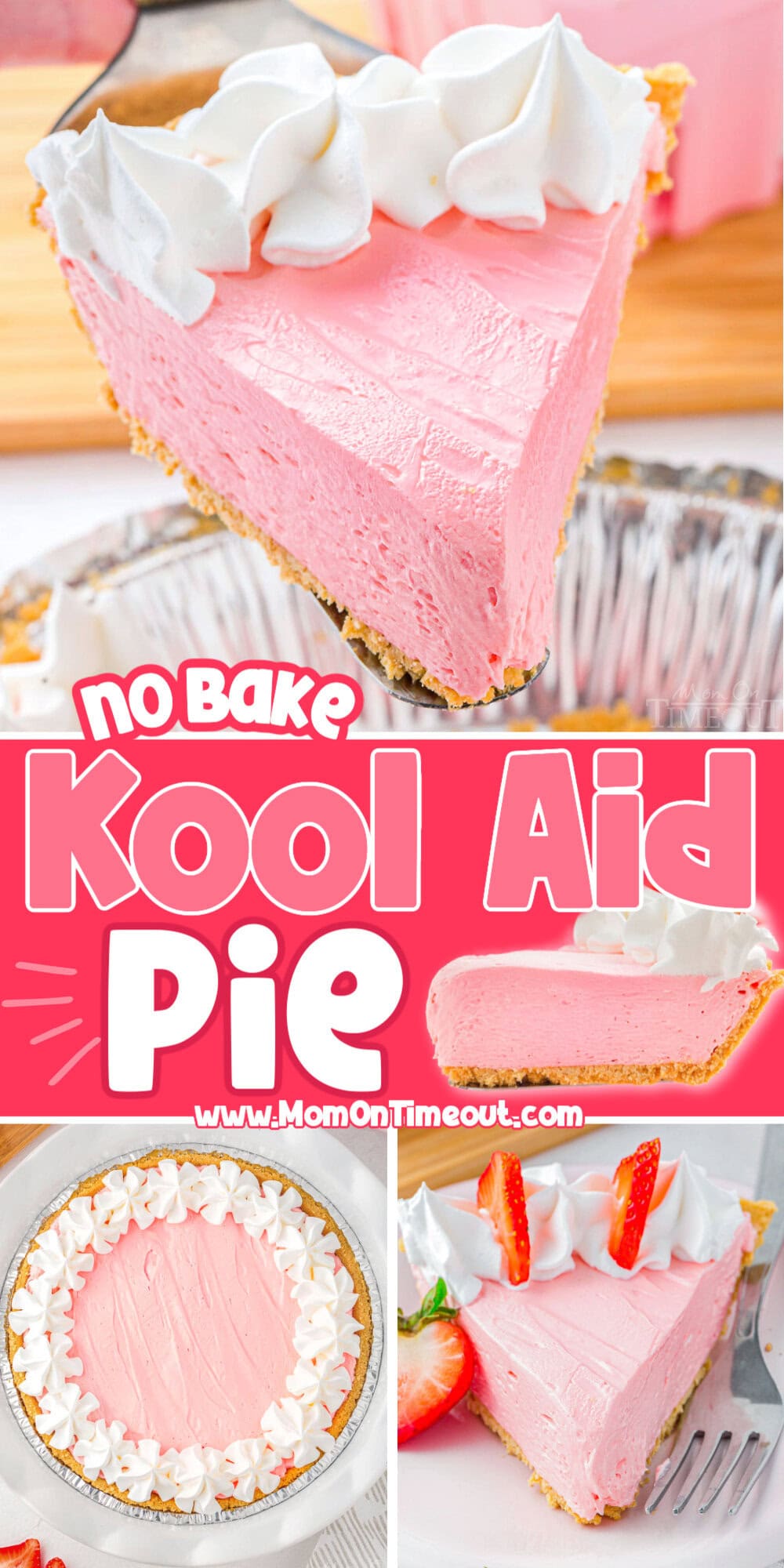Easy Kool Aid Pie Recipe - Mom On Timeout