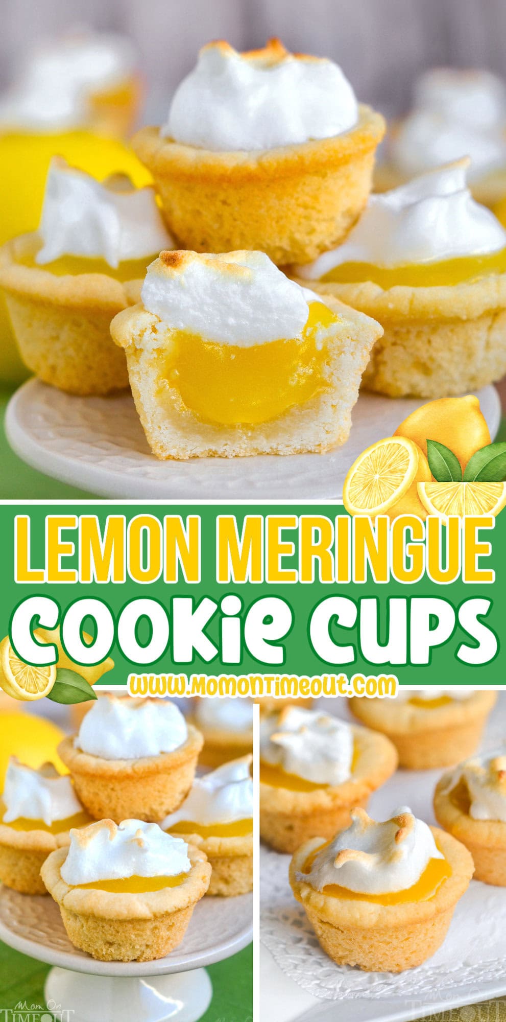 Lemon Meringue Cookie Cups - Mom On Timeout