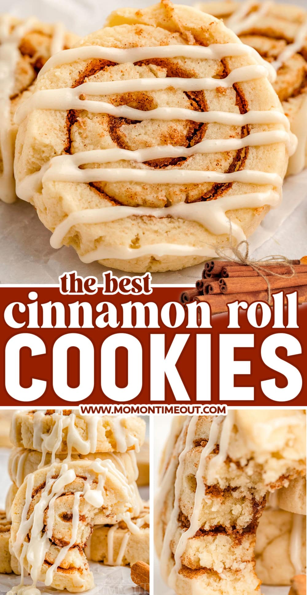 Cinnamon Roll Cookies - Mom On Timeout