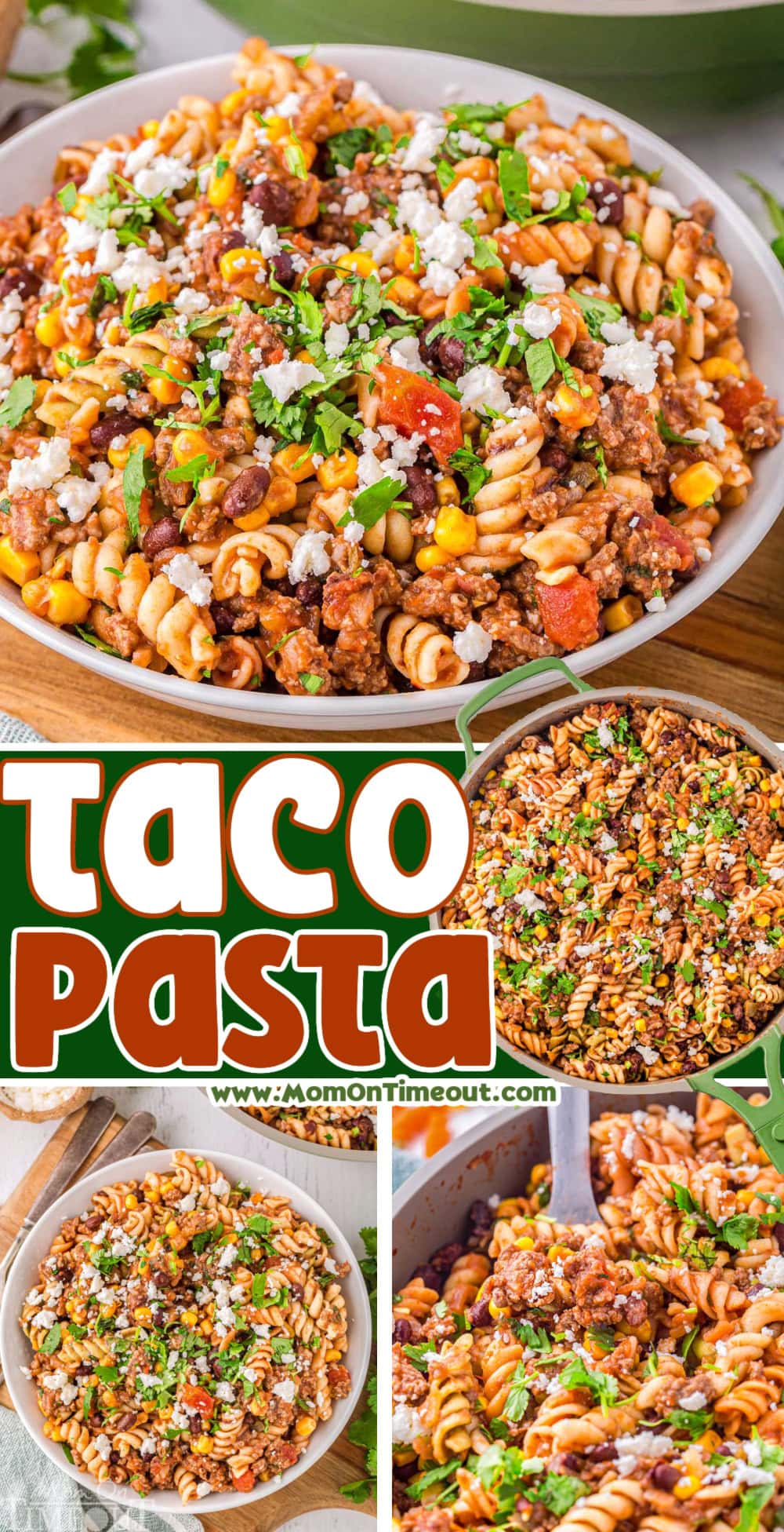 Taco Pasta Recipe - Mom On Timeout