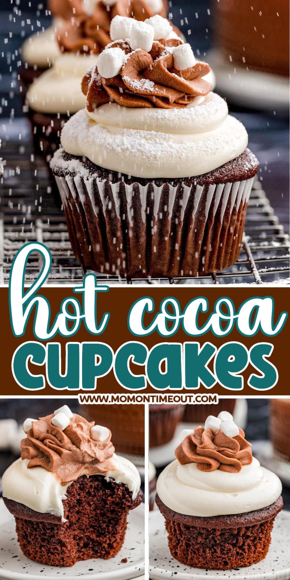 Hot Chocolate Cupcakes - Mom On Timeout