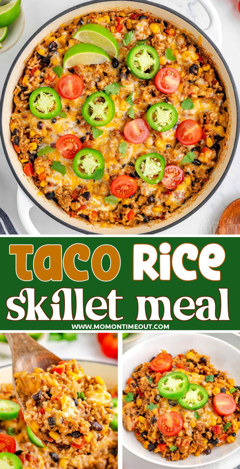 Cheesy Taco Rice - Mom On Timeout