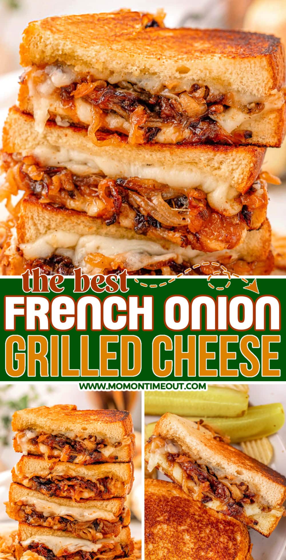 French Onion Grilled Cheese - Mom On Timeout