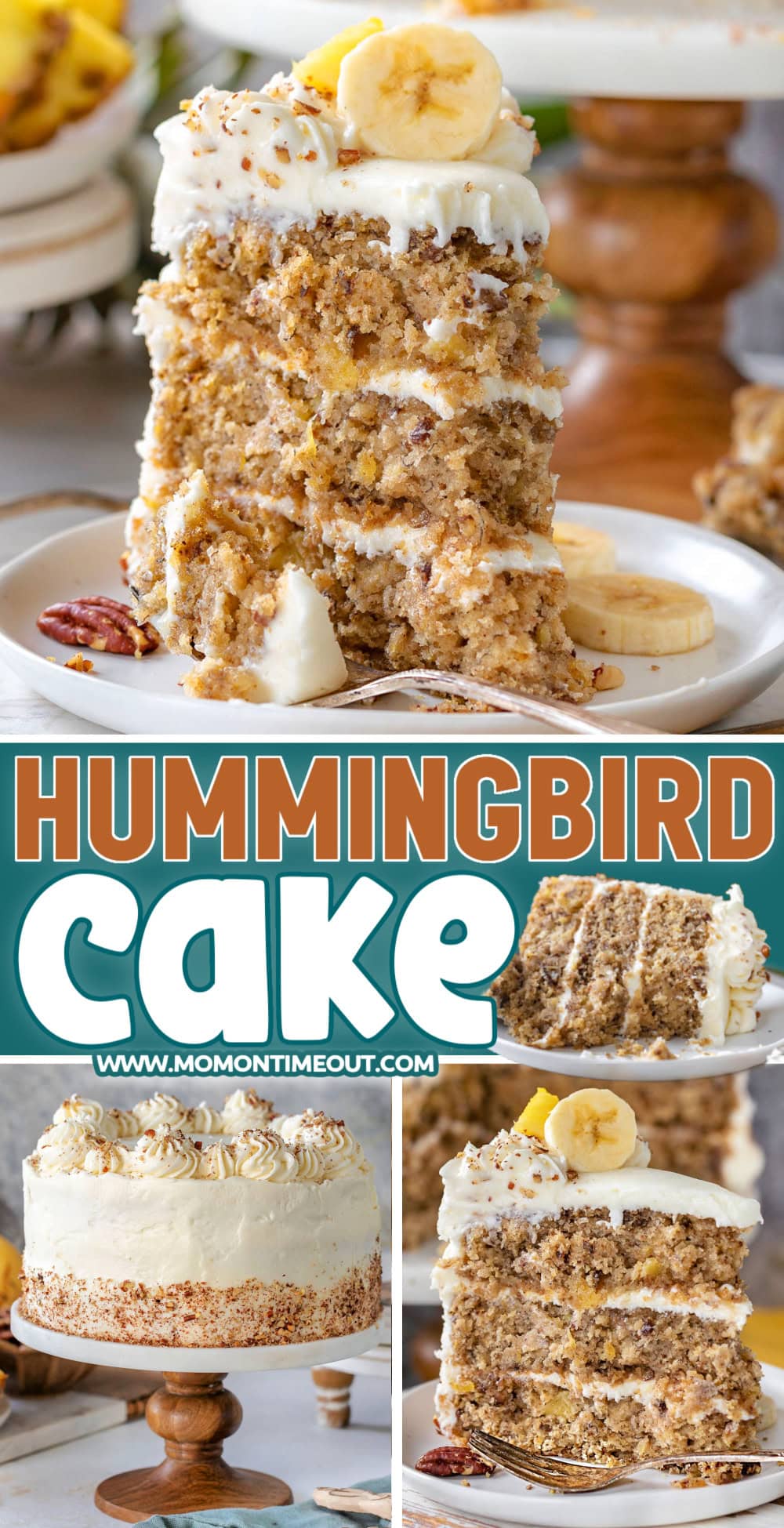 The BEST Hummingbird Cake Recipe - Mom On Timeout