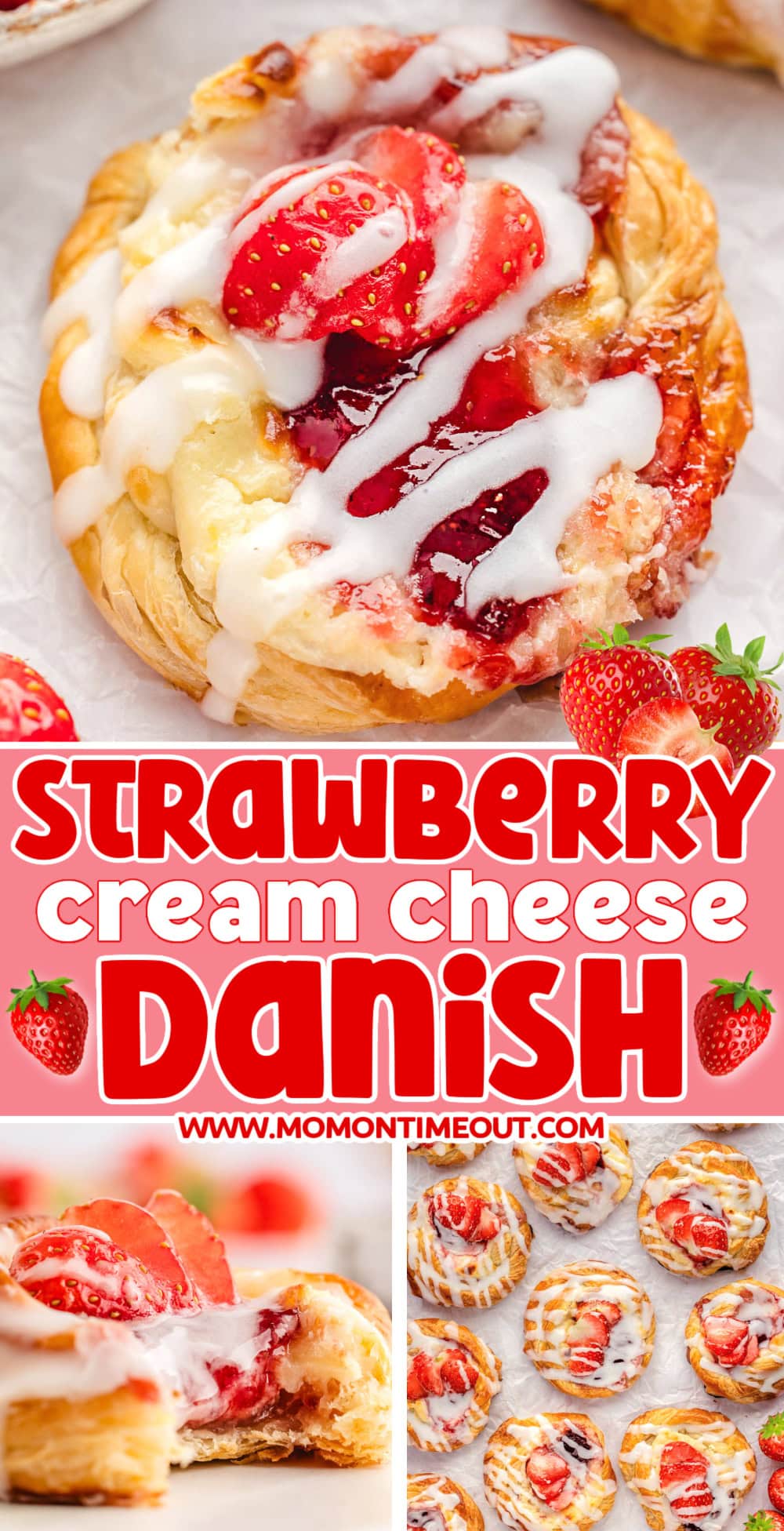 Strawberry Danish - Mom On Timeout