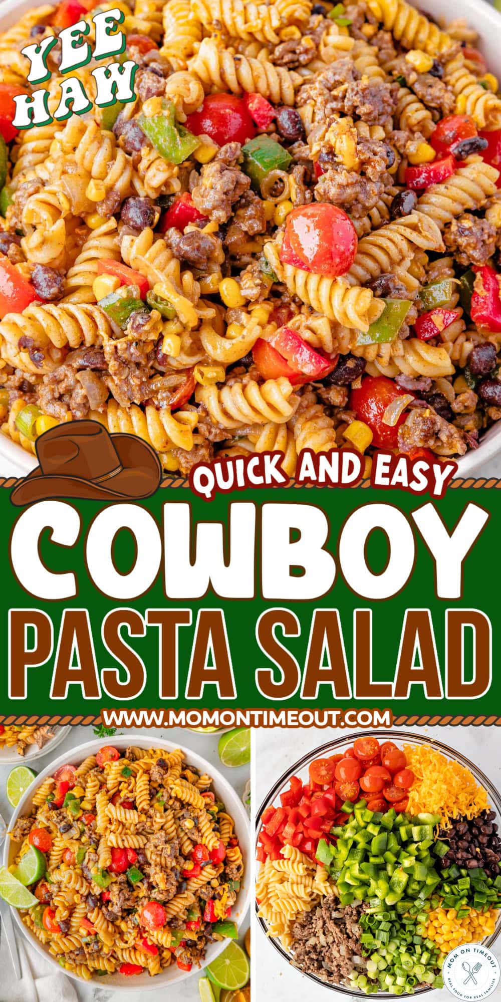 Cowboy Pasta Salad - Mom On Timeout