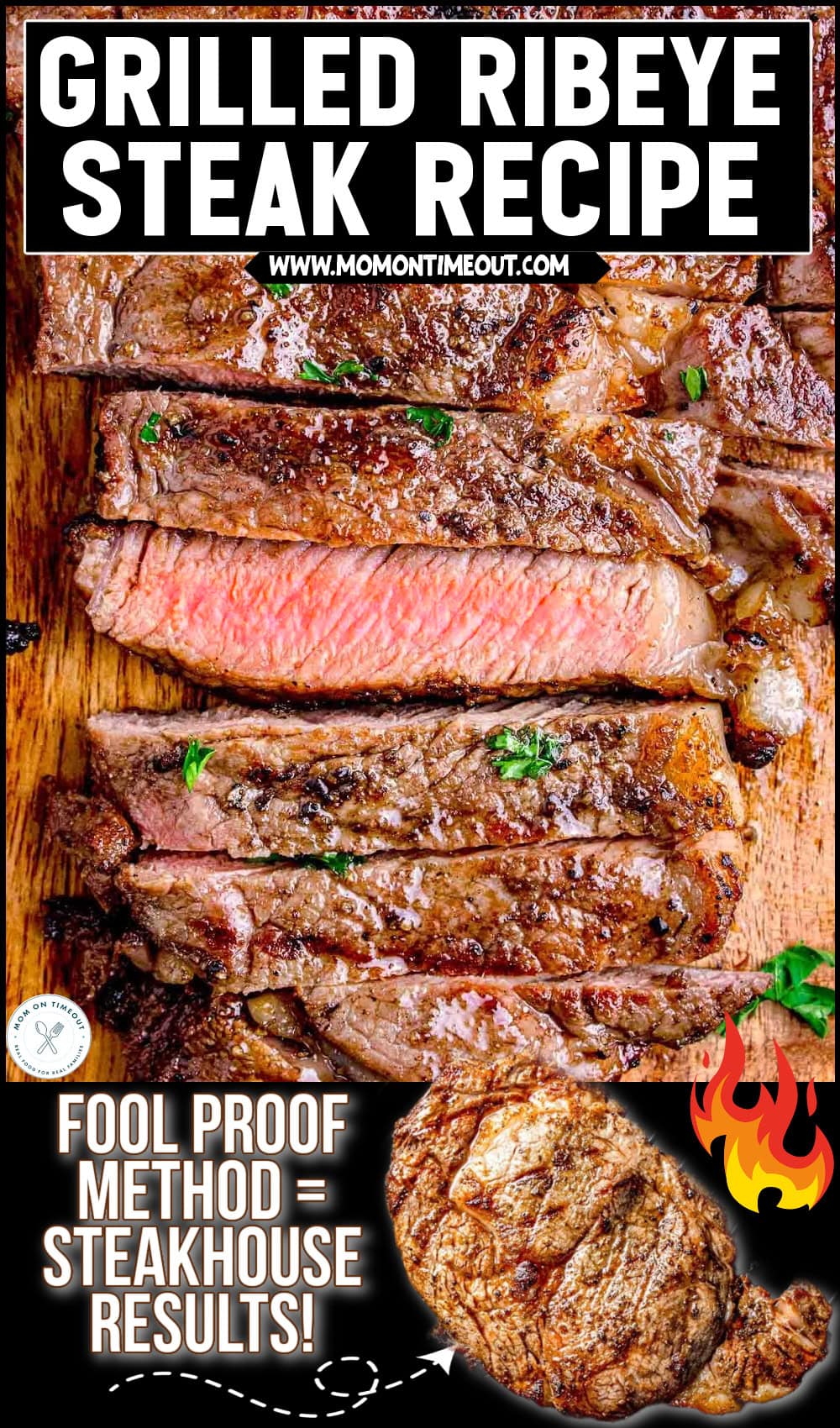 Grilled Ribeye Steak Recipe - Mom On Timeout