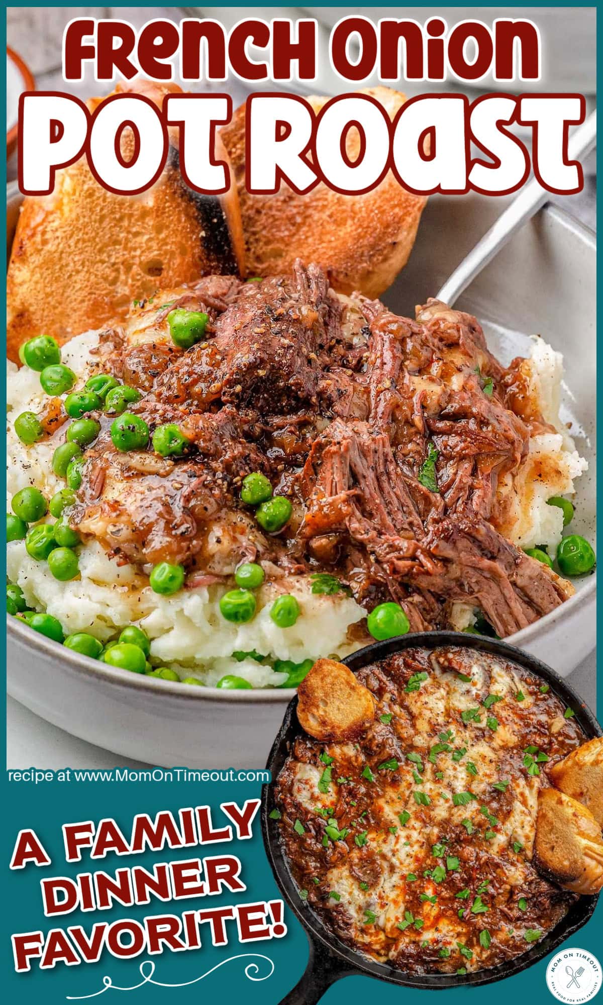 French Onion Pot Roast - Mom On Timeout