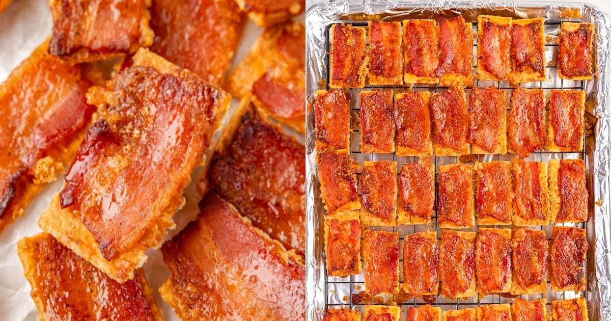 Bacon Crackers Recipe - Mom On Timeout