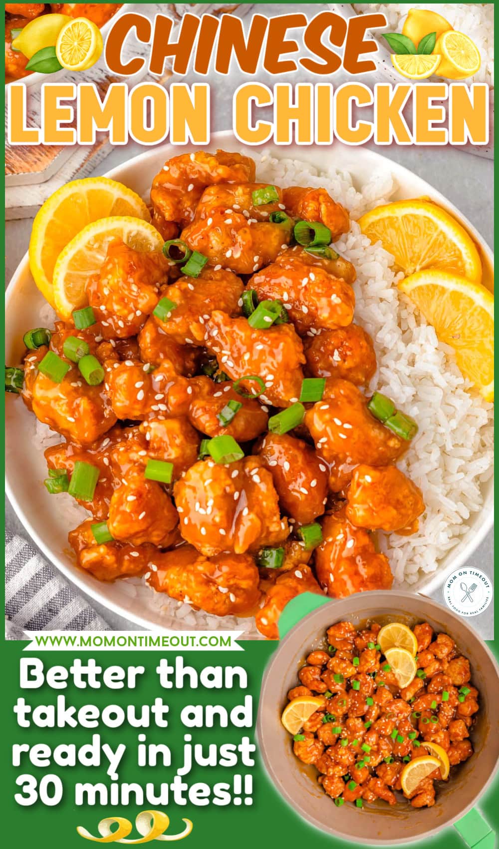 Chinese Lemon Chicken Recipe - Mom On Timeout
